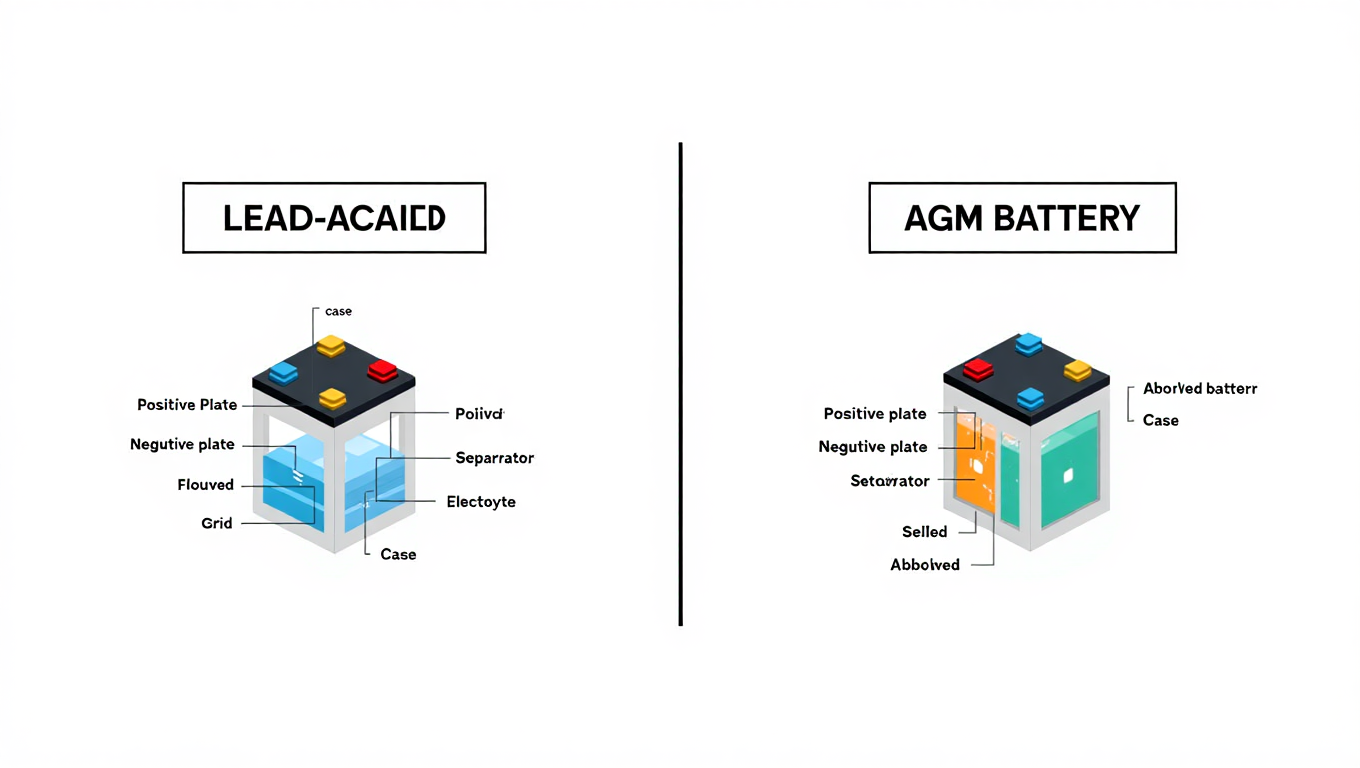 AGM vs. Lead-Acid: Best Battery Types - Carparts Advisor