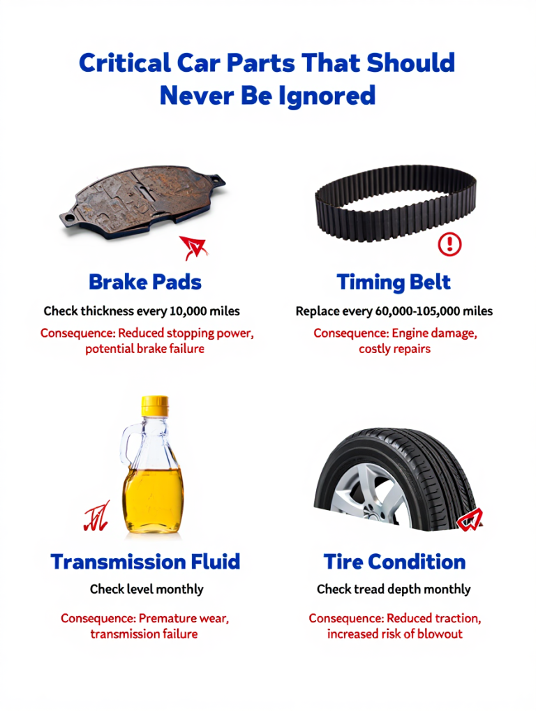 Top 7 Car Parts You Should Never Ignore Replacing - Carparts Advisor